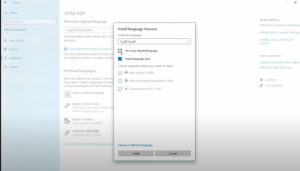 How to Change Display Language in Windows 10